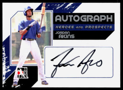 Jordan Akins In the Game AU A-JA Auto 2011 Autographed | eBay