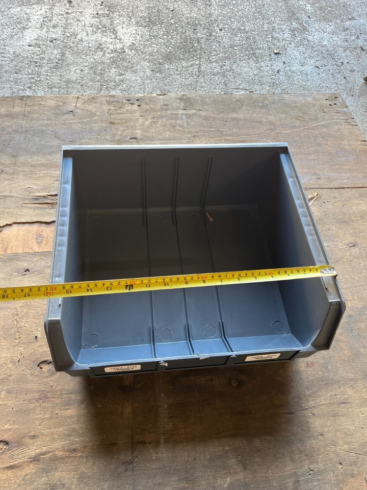 Lin bin storage used(large grey bins) | eBay UK
