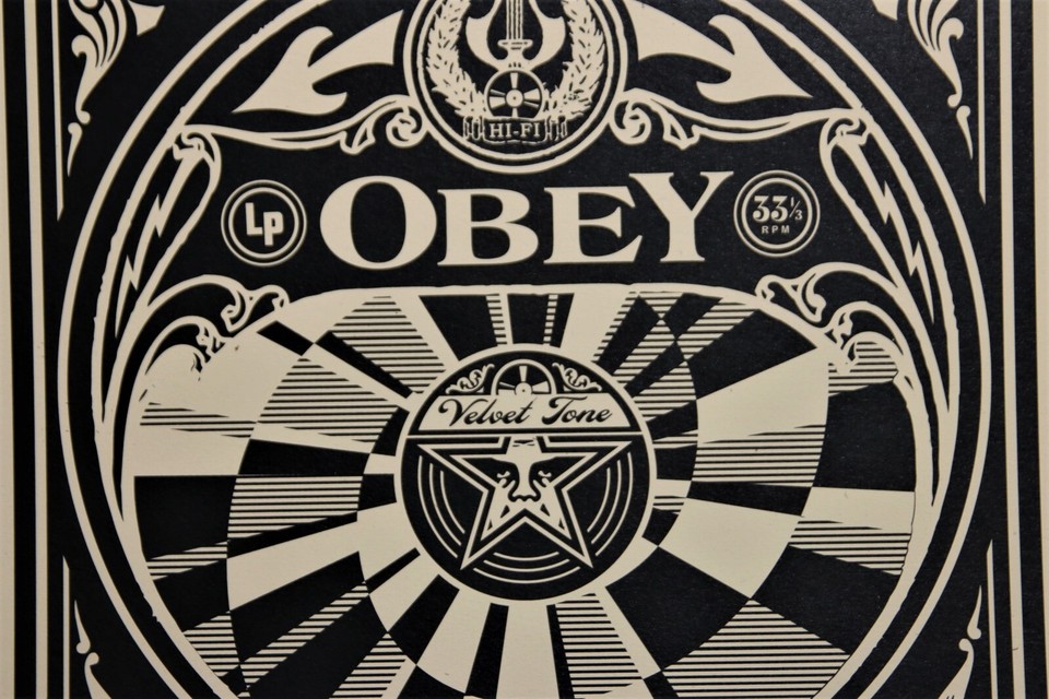 SHEPARD FAIREY hand signiert Party At Moontower box record ed150 2011 ...