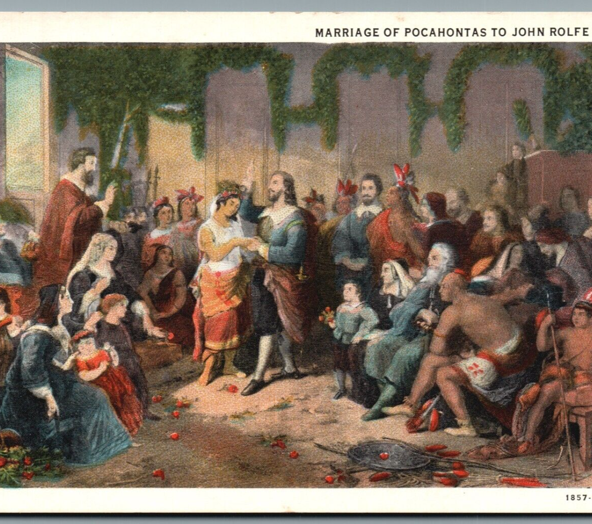 Pocahontas Und John Rolfe Fan Art