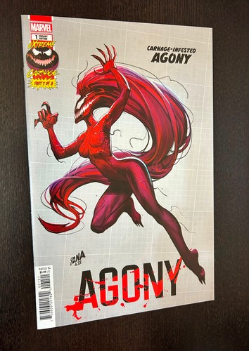 EXTREME CARNAGE AGONY #1 (Marvel Comics 2021) -- VARIANT -- NM- Or ...
