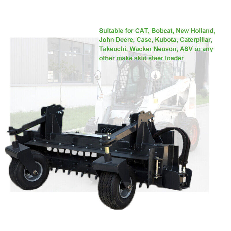 Power Rake Harley Rake Soil Conditioner Skid Steer Attachment Garden ...