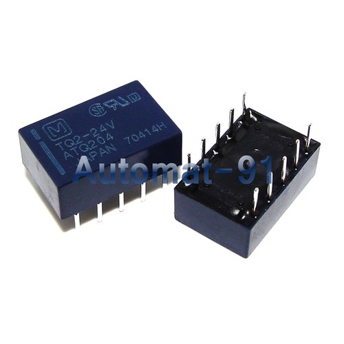 50pcs 24V Relay TQ2-24V ATQ204 TQ2-24VDC 10pins Signal Relay Original ...