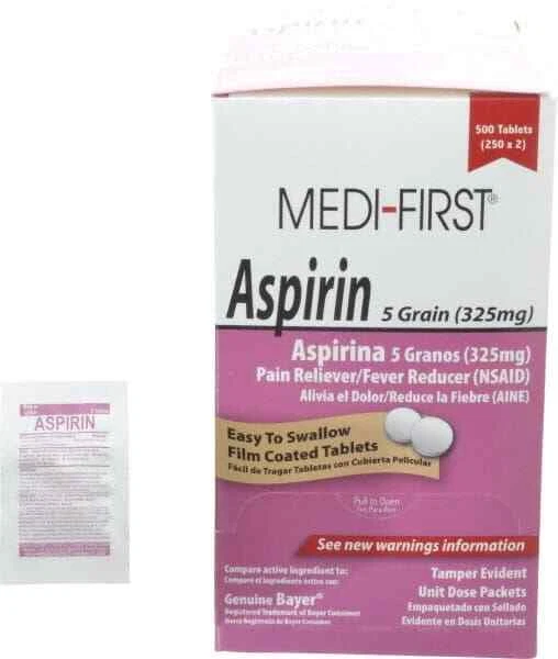 Packets Of Aspirin