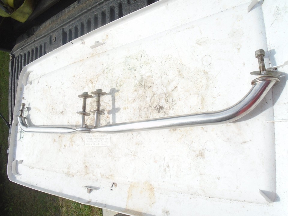 Sea Ray 220 Boat rear Stern stainless steel ski tow bar hook cleat | eBay