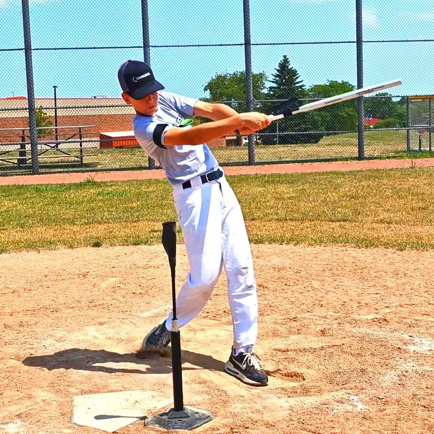 Baseball & Softball Swing Trainer + Speed Stick Training Bat + 6 ...