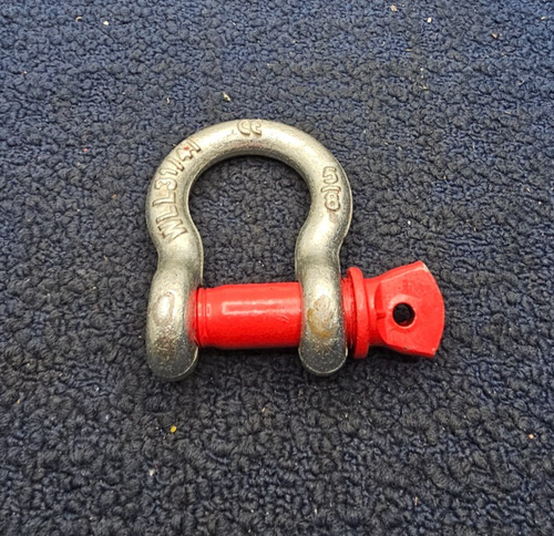Anchor Shackle WLL 3 -1/4 T 5/8" Silver/Red | eBay