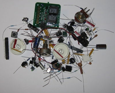 Electronic Part Assortment – Transistors, LEDs, Diodes, Resistors ...
