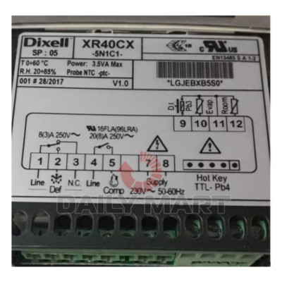 New In Box DIXELL XR40CX-5N1C1 XR40CX 5N1C1 Temperature Controller | eBay