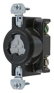 Hubbell HBL23000HG, Locking Device Receptacle, 2P3W, 20A 125V Hosp Use, 1 PC | eBay