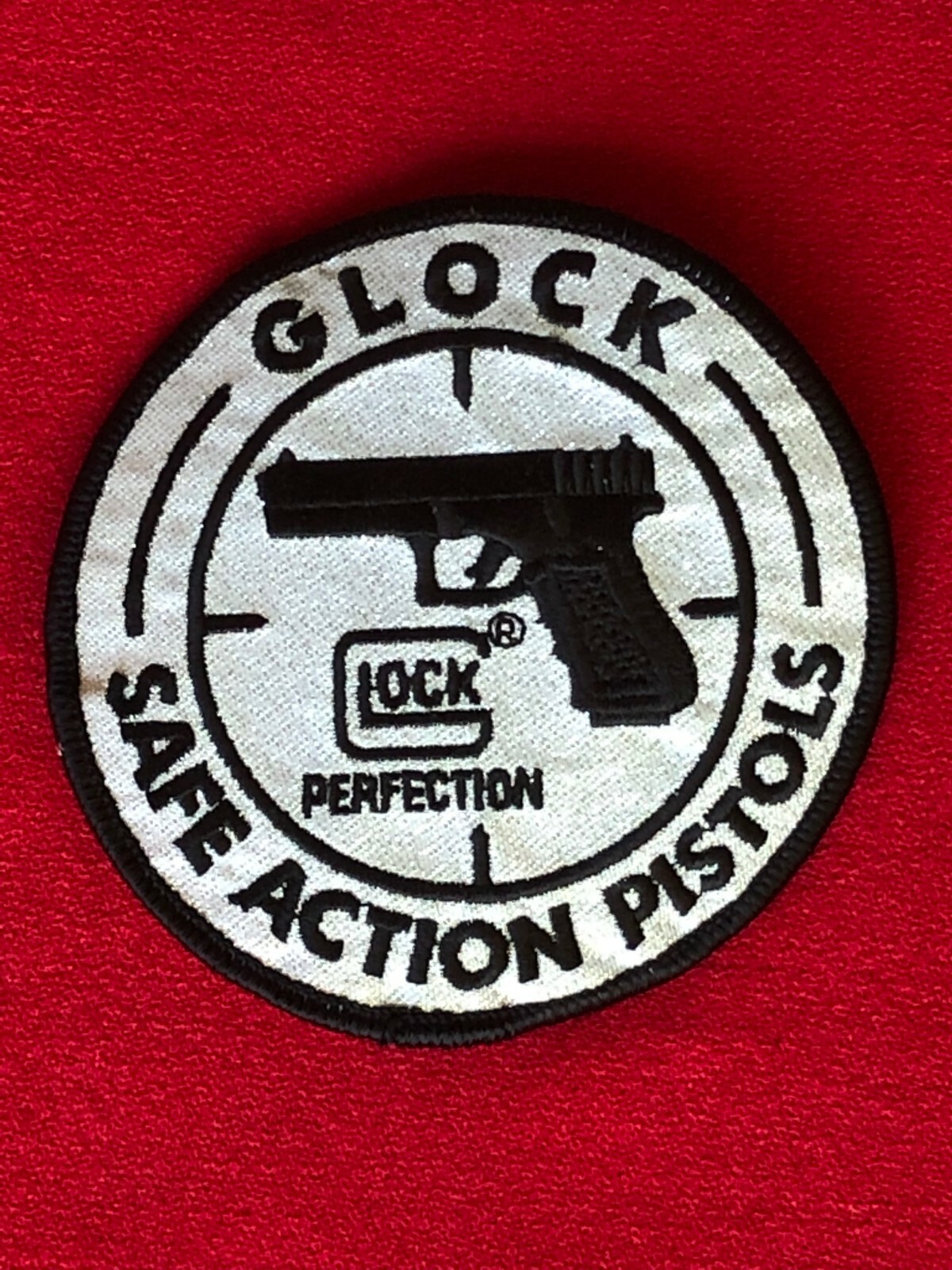 TEAM GLOCK OR GLOCK SAFE ACTION PISTOLS PATCH EMBROIDERED IRON - SEW ...