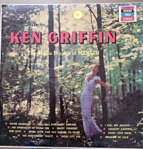 Tribute to Ken Griffin The Magic Fingers of Merlin Vinyl Record Album ...