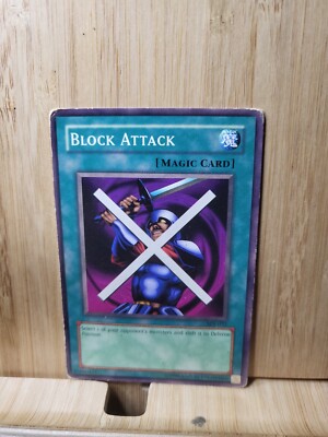 Yu-Gi-Oh!🏆Block Attack🏆COMMON Card (played) | eBay
