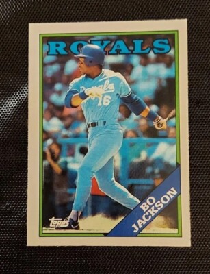 bo jackson 1988 topps #750 MLB | eBay