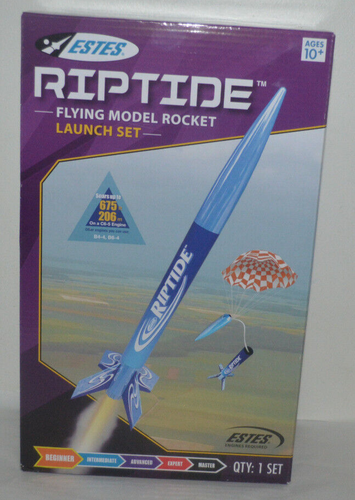 ESTES Riptide Flying Model Rocket Launch Set | eBay