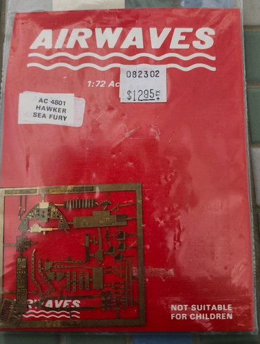 1:48 Hawker Sea Fury - Metal Extra Detail Set - Airwaves - AC 4801 | eBay