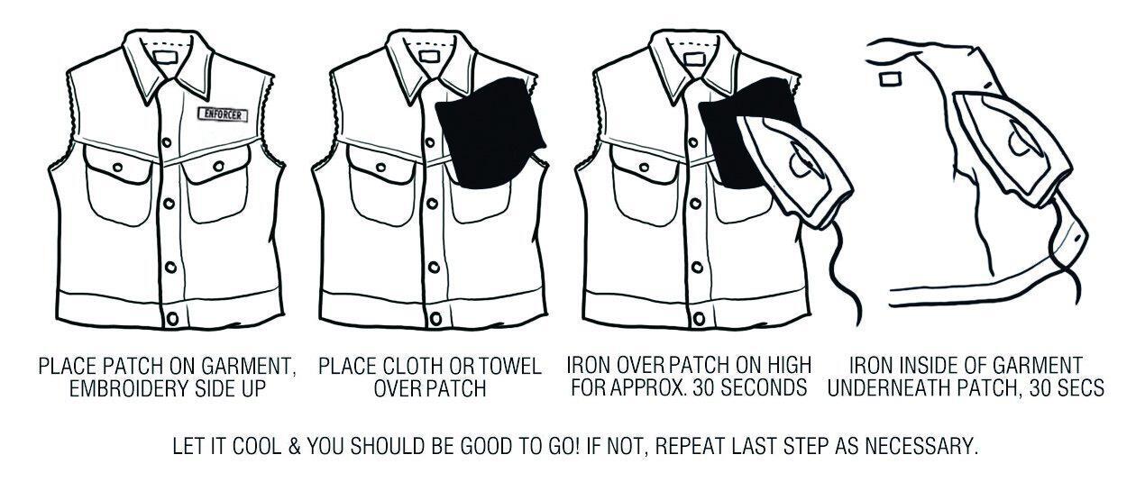 PSYCHOBILLY Patch Biker Sew or Iron on Vest cut | eBay