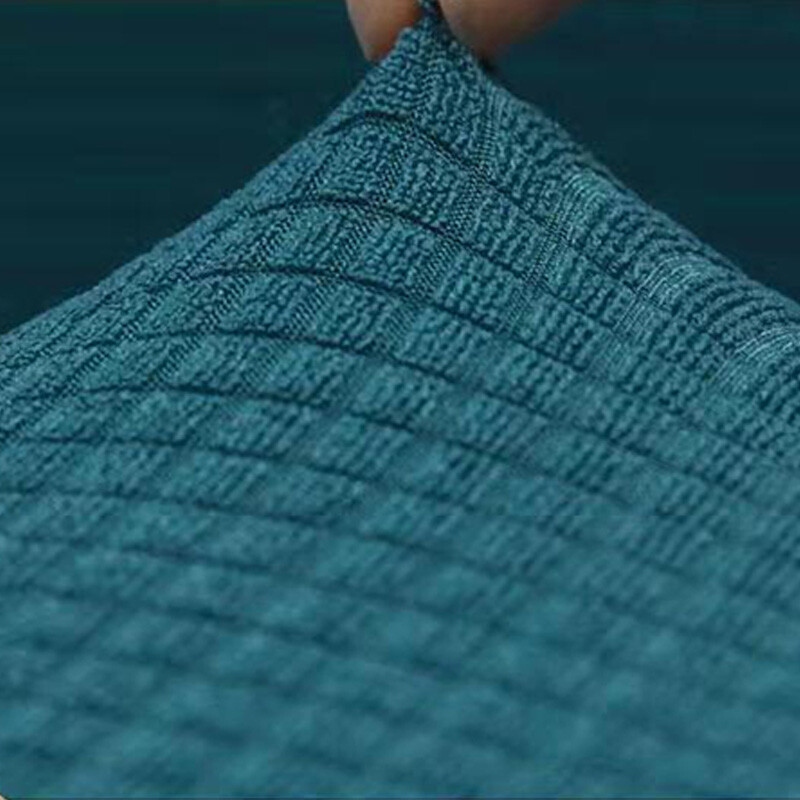 Square Stool Cover Thick Stretch Knitting Seat Protector Chair Cover ...