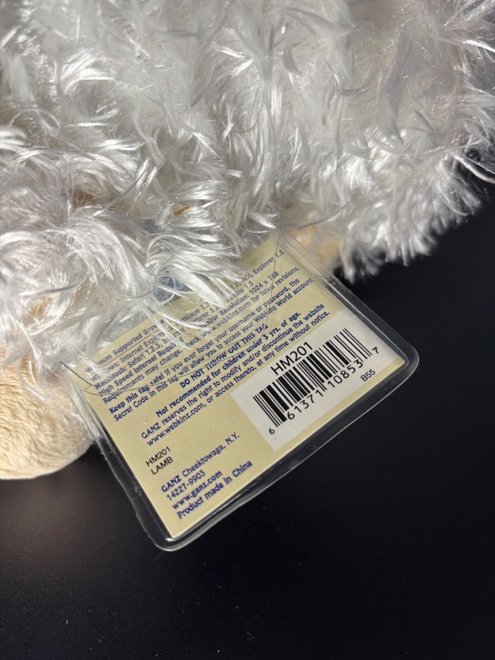 Webkinz Lamb New with Sealed Unused Code Tag | eBay