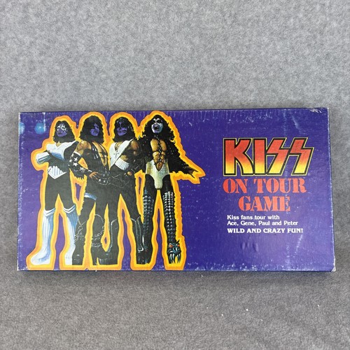 Vintage 1978 KISS On Tour Board Game NEVER BEEN USED! Ace Paul Gene ...