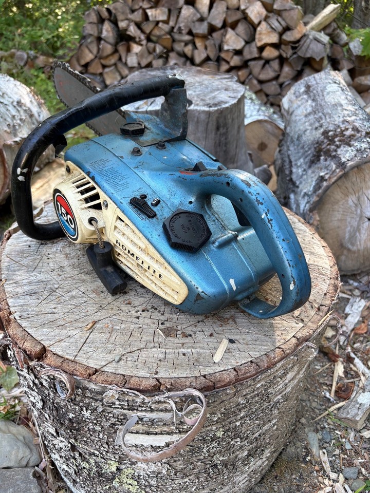 Homelite 150 Automatic Chainsaw Vintage Parts or Repair RARE | eBay