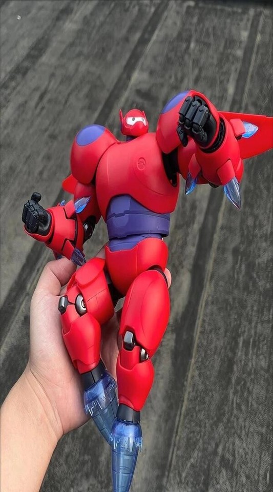 Authentic Gong Hello I Am Baymax Big Hero Assembled Model Trend Art ...