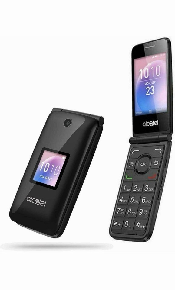 New Alcatel GO FLIP V 4051s Verizon Unlocked 4G LTE Camera Flip Phone ...