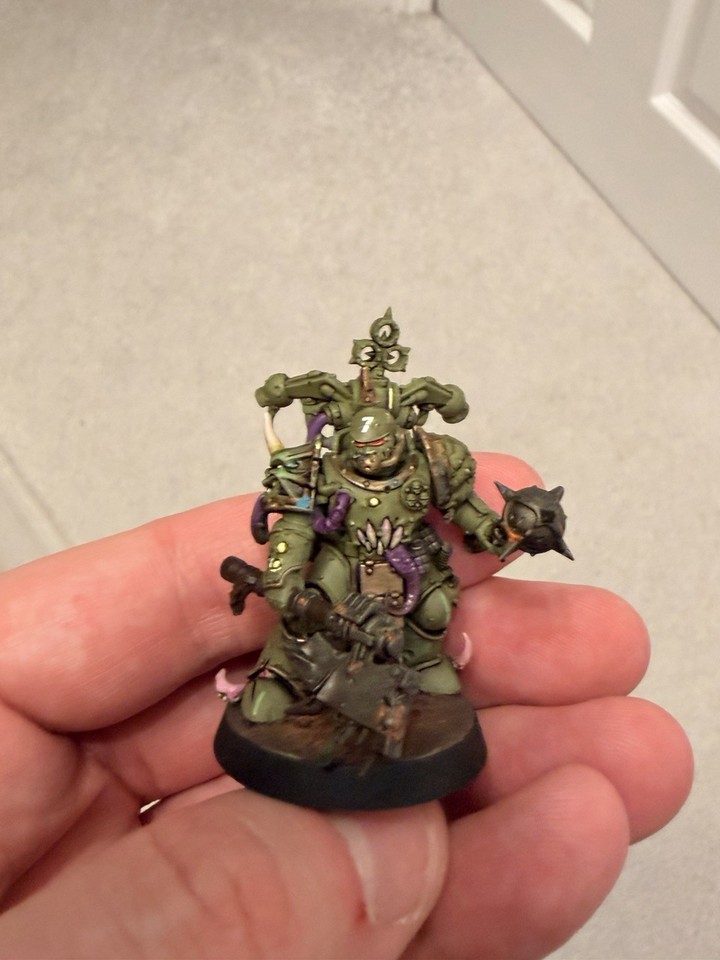 Painted Warhammer 40K Death Guard Plague Marines | eBay UK
