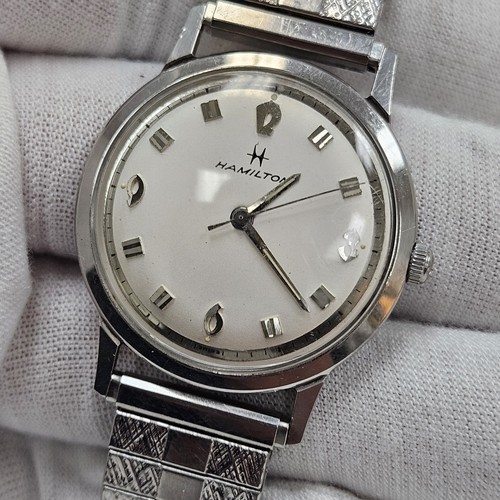 Vintage 1960's Hamilton SEA ROVER III Mens Watch - Stainless Steel ...