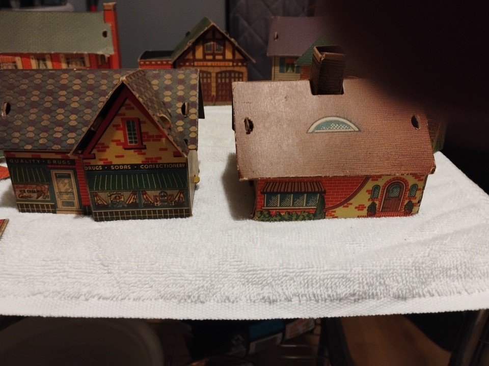 HO Scale Built Rite Buildings Lot Of 7 | eBay