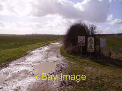 Photo 6x4 Barton Stacey - Track to The Firing Range A track towards a ...