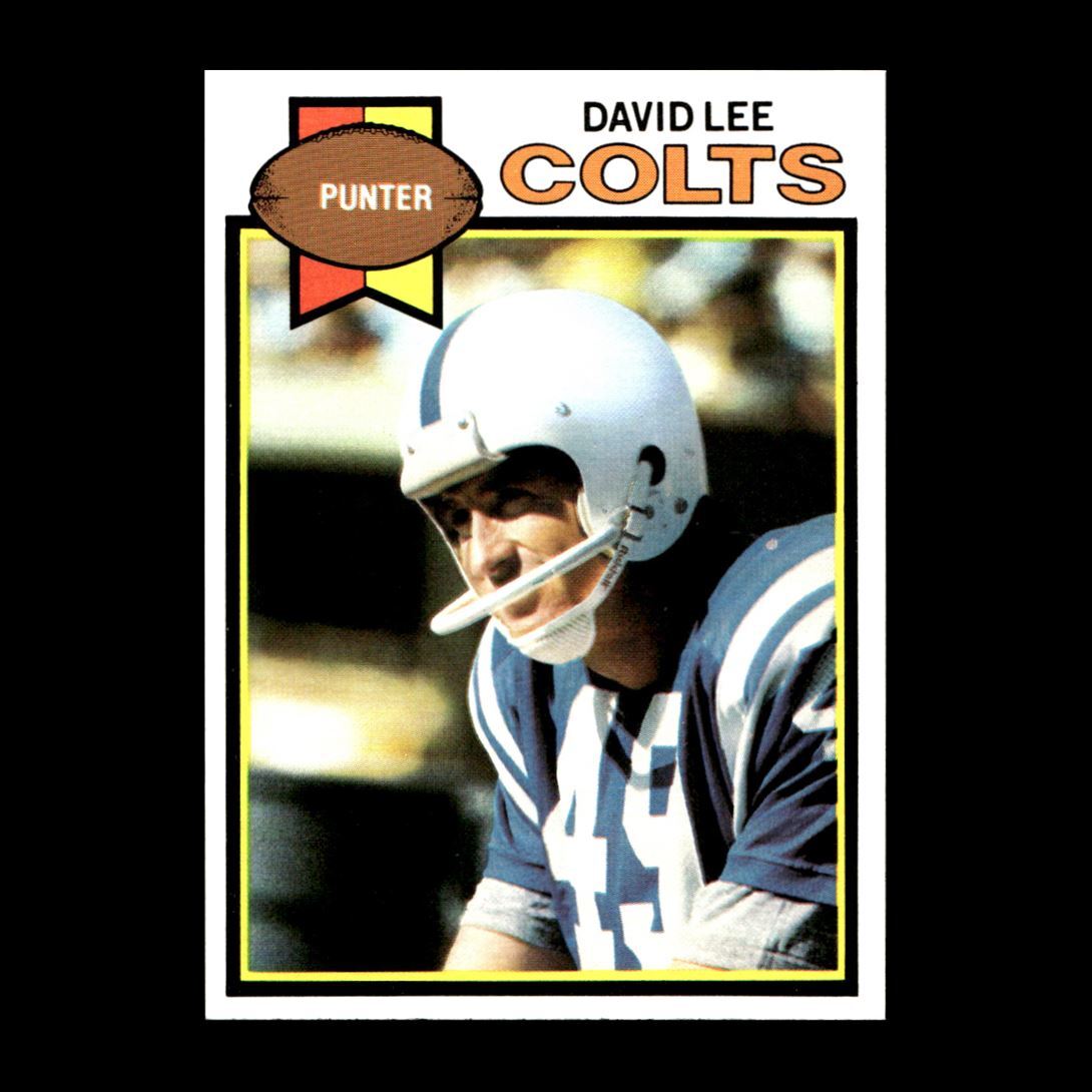David Lee 1979 Topps Baltimore Colts #89 R310A 2 | eBay