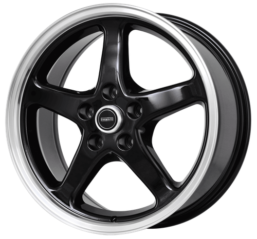 18" FA WS-5 Walky Wheels Black Machined Suit Commodore VZ VY VL 18x8 5/ ...