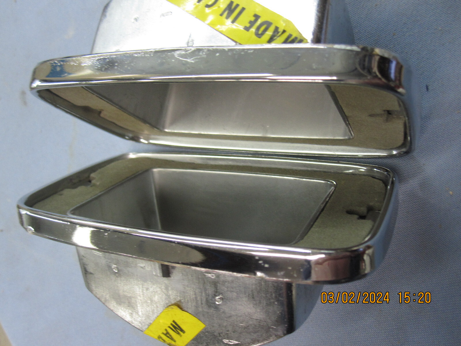 NOS 1973 1974 AMC JAVELIN AMX TURN PARK LIGHT SIGNAL ASSEMBLY pair ...