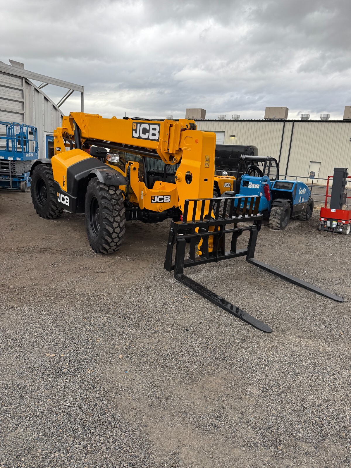 2024 New! JCB 509-42 Enclosed Cab Heat/AC Telehandler/Reach Forklift | eBay