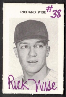1972 Milton Bradley Rick Wise Game Card Autograph Signed Cardinals | eBay