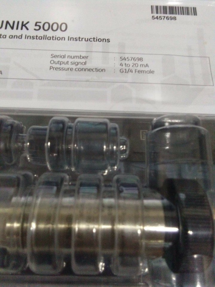 PTX5072-TB-A2-CB-H0-PA GE Druck PTX5072 0 to 3 bar g px5072 Unik 5000 ...