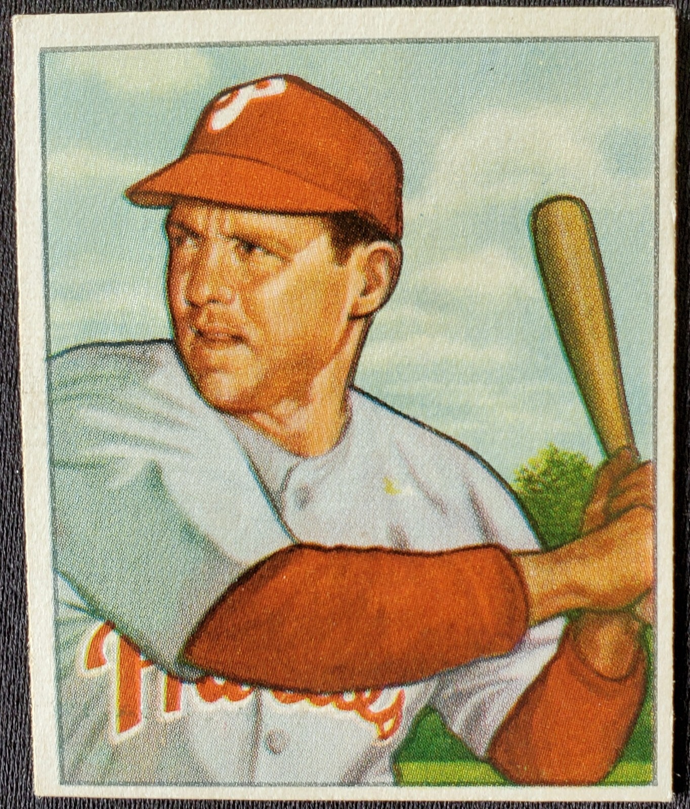 1950 Bill Nicholson Philadelphia Phillies No Copyright Bowman Card #228 ...