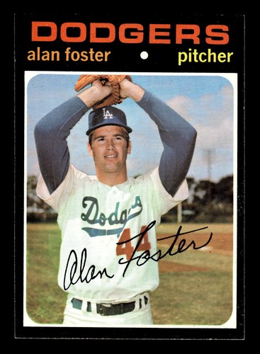 Alan Foster 1971 Topps #207 Los Angeles Dodgers VG | eBay