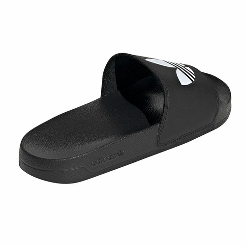 Mens adidas TREFOIL ADILETTE Lite Black Slides Sandals FU8298 Flip ...