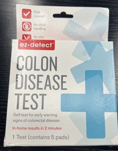 EZ Detect Colon Disease Self Test Kit For Colorectal Disease 5 Test ...