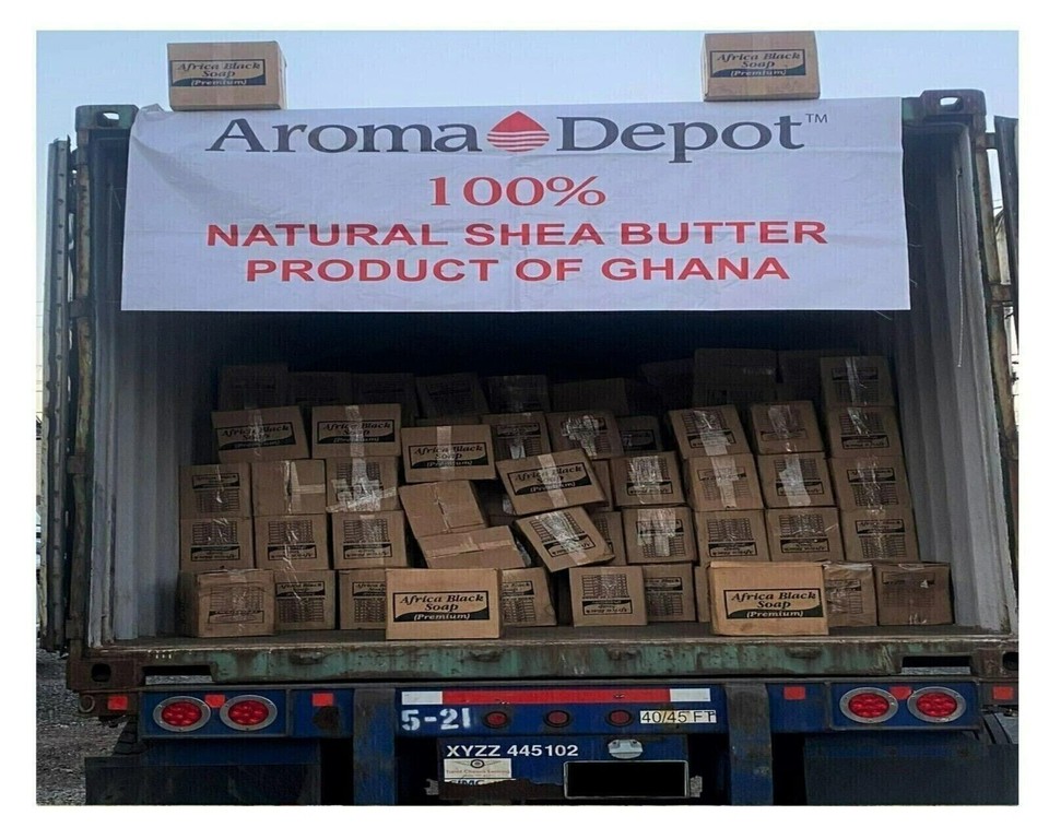 Raw African Black Soap 2 lbs. 100% Pure Organic Unrefined Ghana Face ...