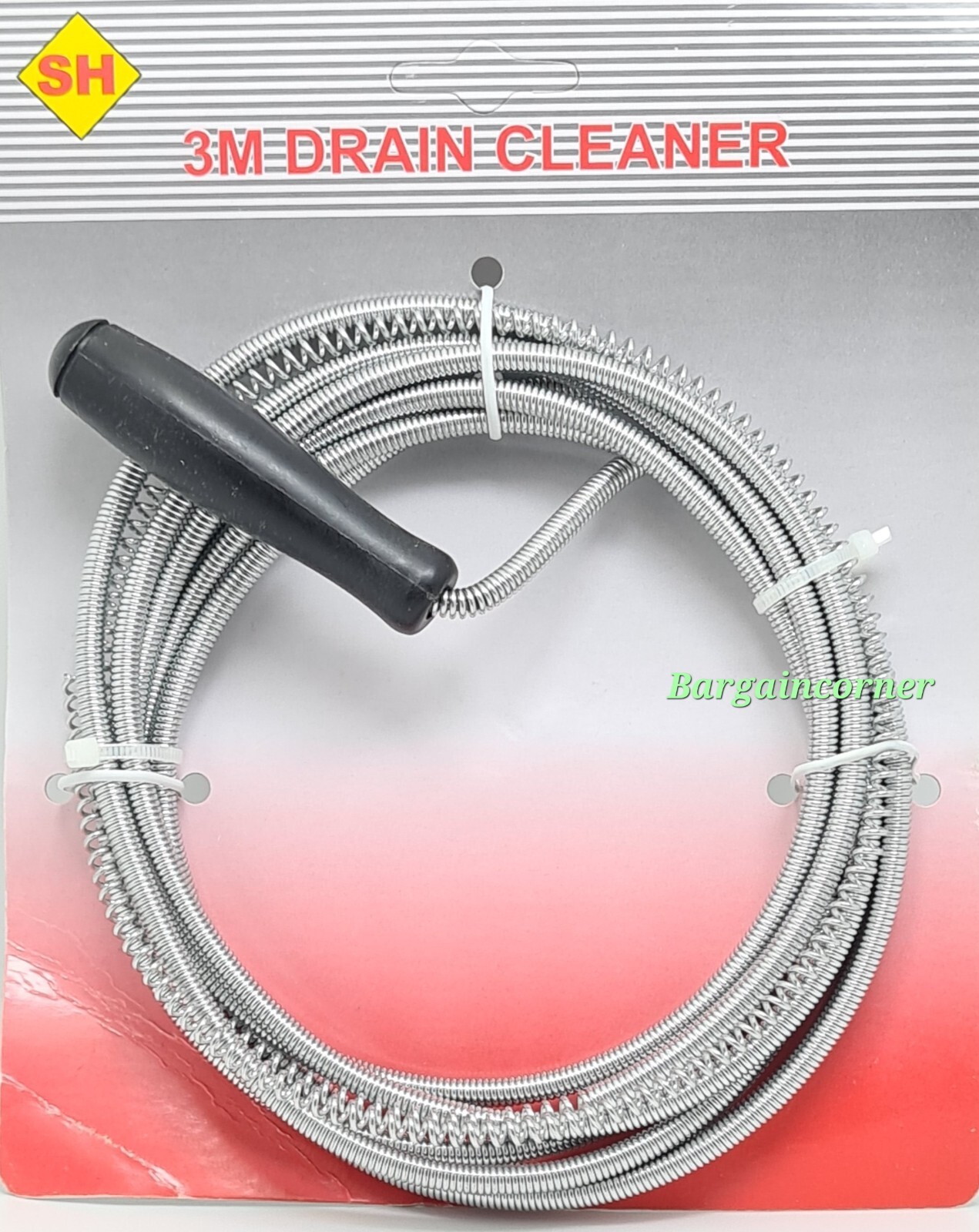 Drain Unblocking Spring Snake Wire Rod Unclog Sink Shower Pipe ...