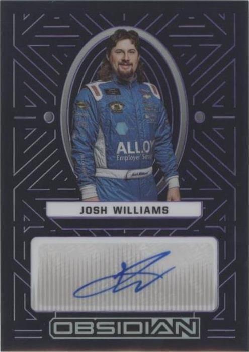 2023 Panini Chronicles - Obsidian Signatures Josh Williams #JW Electric ...