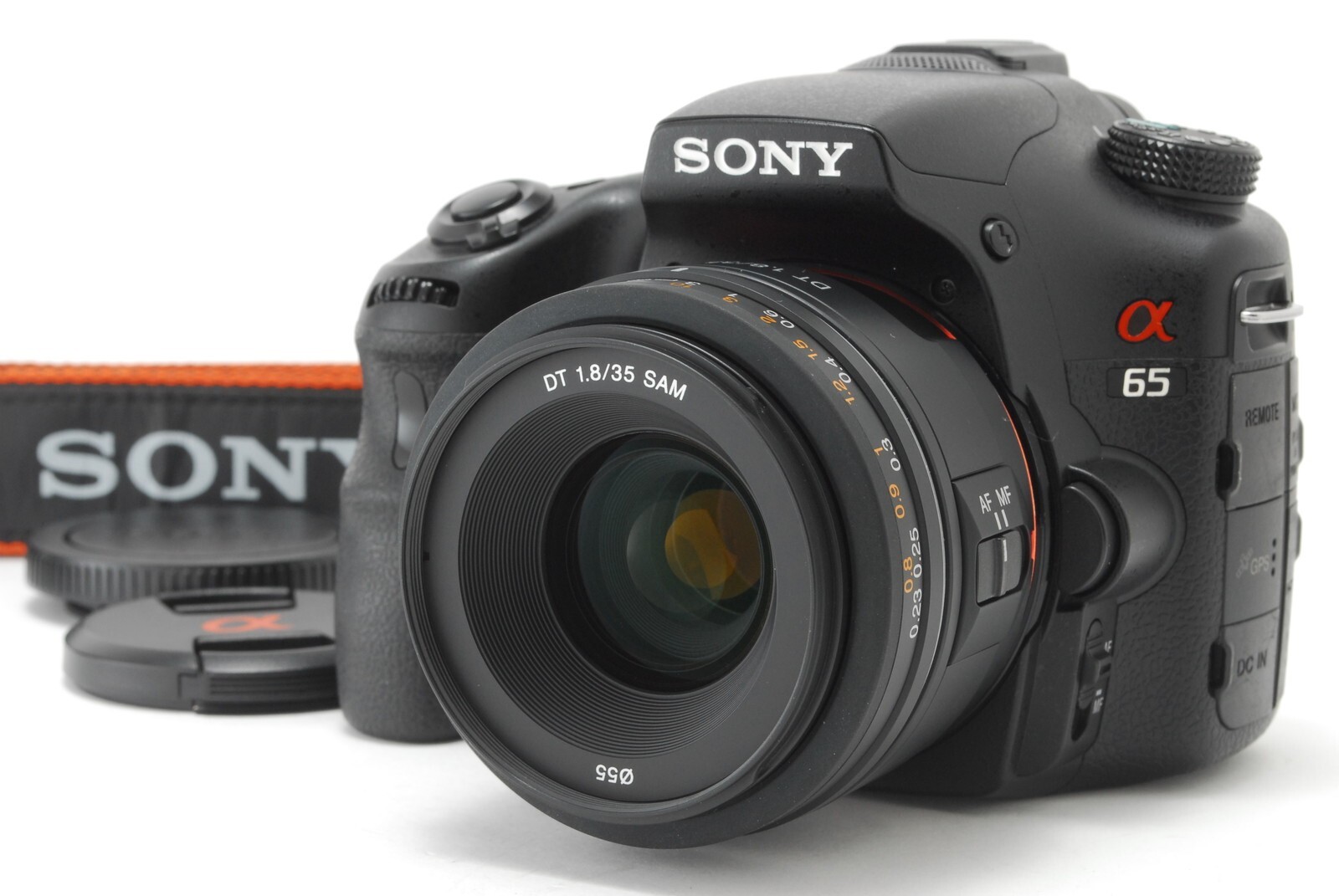 [ MINT ] Sony α65 SLT-A65VK 24.3 MP Digital Camera 35mm F1.8 Lens From ...
