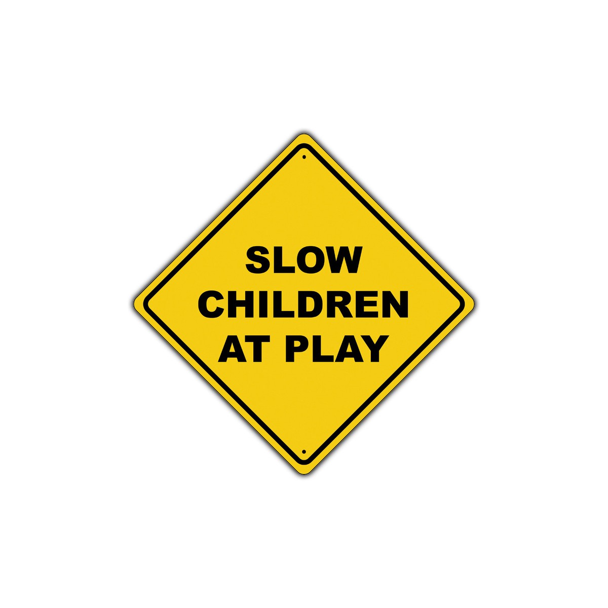 Slow Children At Play Sign Sign " Slow Children At Play"