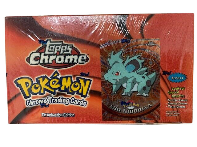 Topps 2000 Chrome Pokemon Series 1 Booster Box for sale online | eBay