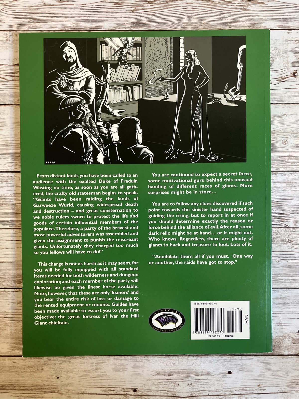 Kenzer Hackmaster 4th Ed Annihilate The Giants SC VG for sale online | eBay