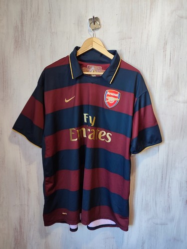 Arsenal London 2007 2008 third Sz 2XL Nike soccer shirt jersey 3rd ...