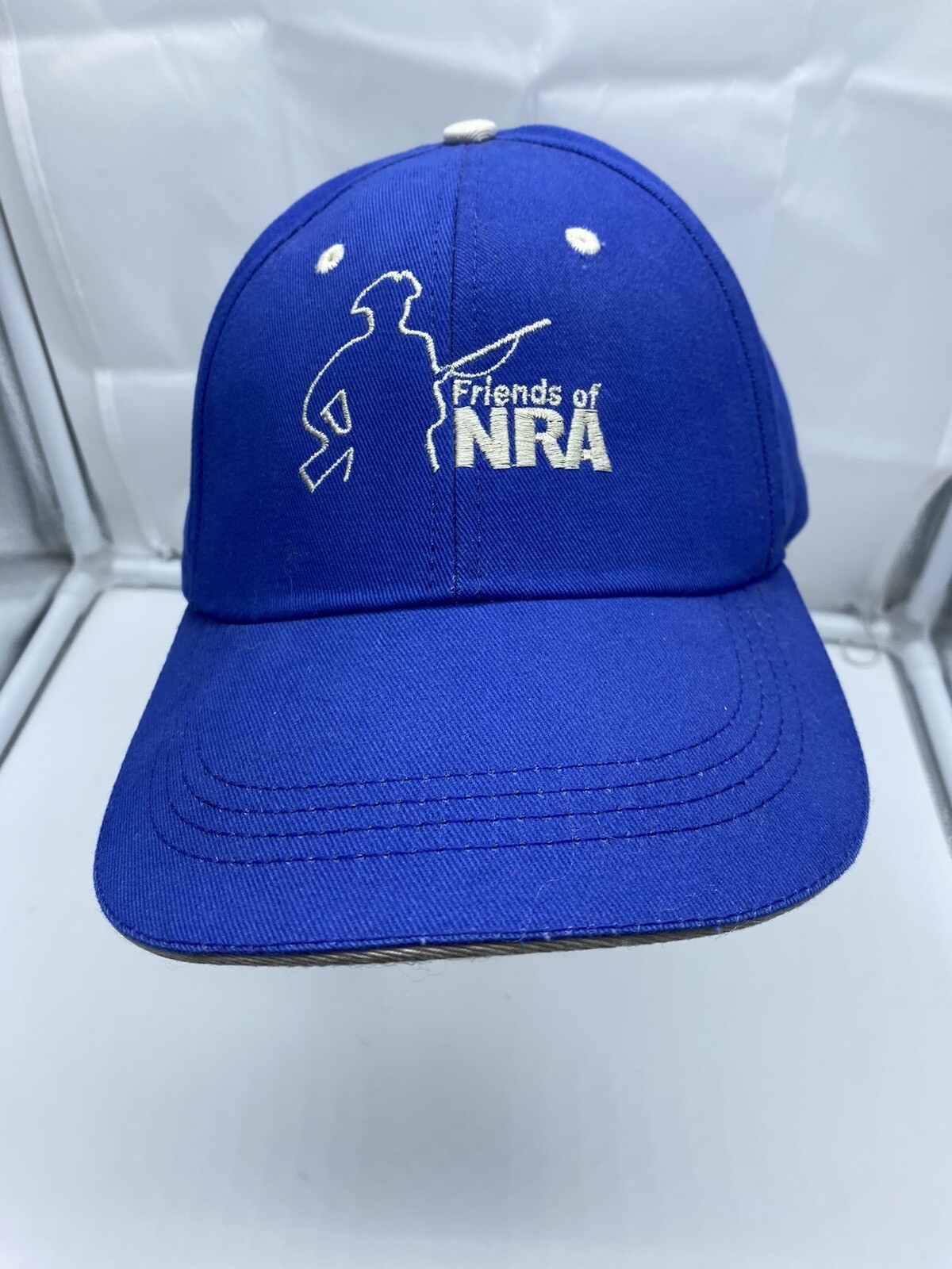 Friends of NRA Blue Baseball Hat Cap Adjustable Strap-back Vintage USA ...